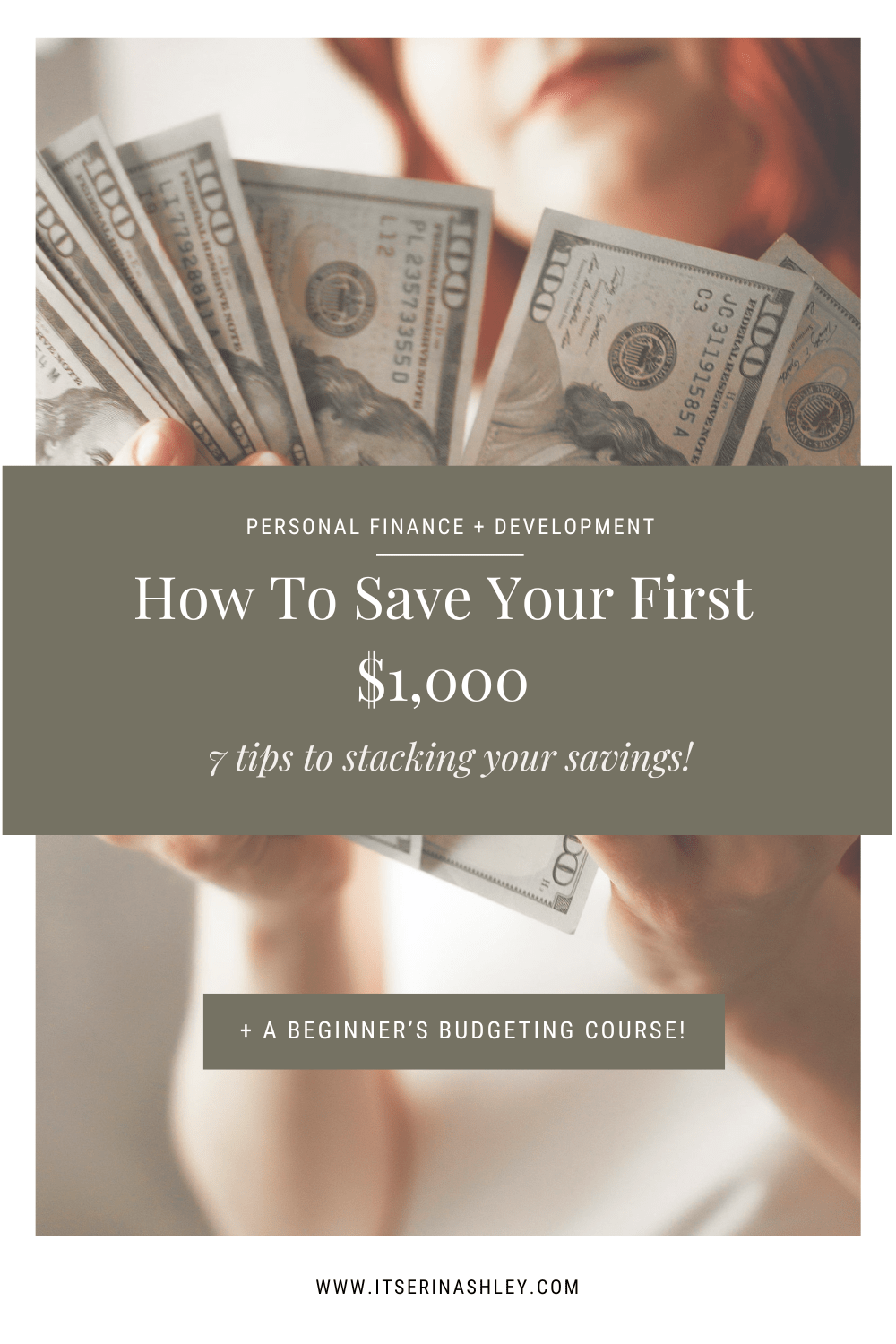 How To Save Your First $1,000 In 7 Simple Steps - It's Erin Ashley